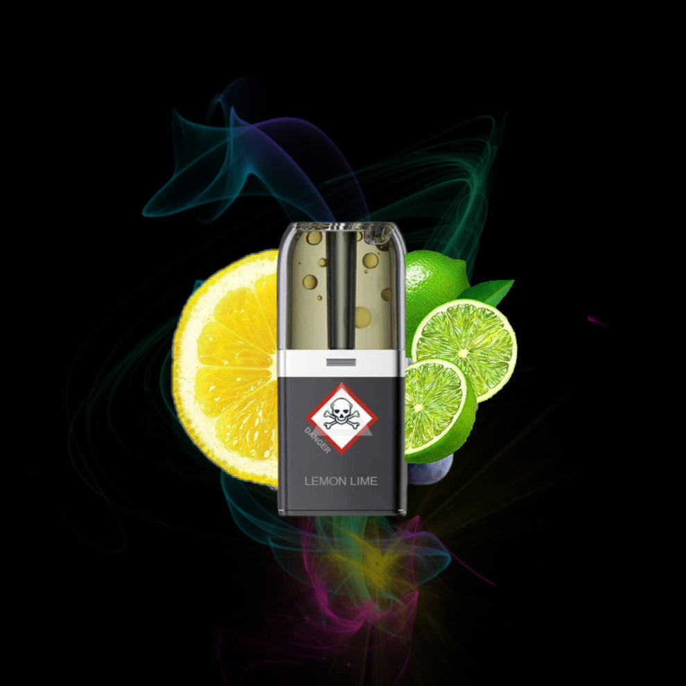 VOZOL NEON PLUG MAX | Lemon Lime | Liquid Pods – SnusDays